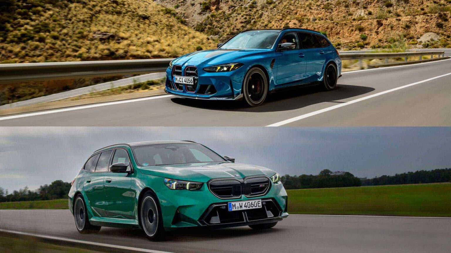 BMW M5 Touring vs. BMW M3 Touring CS - Wiggers Mastercars